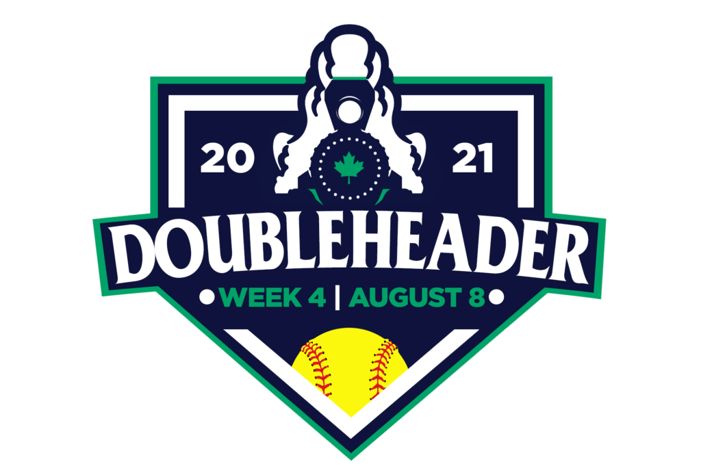 2021 Doubleheader Logo – St. Thomas Slo-Pitch Association
